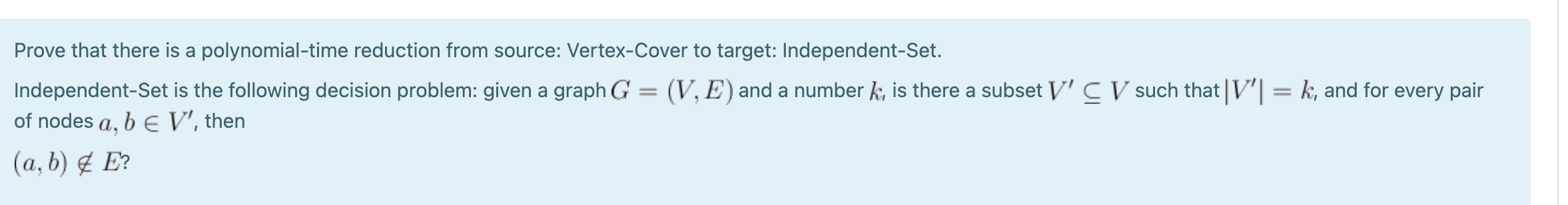 Solved Prove that there is a polynomial-time reduction from | Chegg.com
