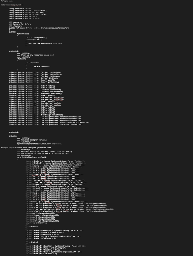 Task 1. Modify your Math Practice GUI program to use | Chegg.com