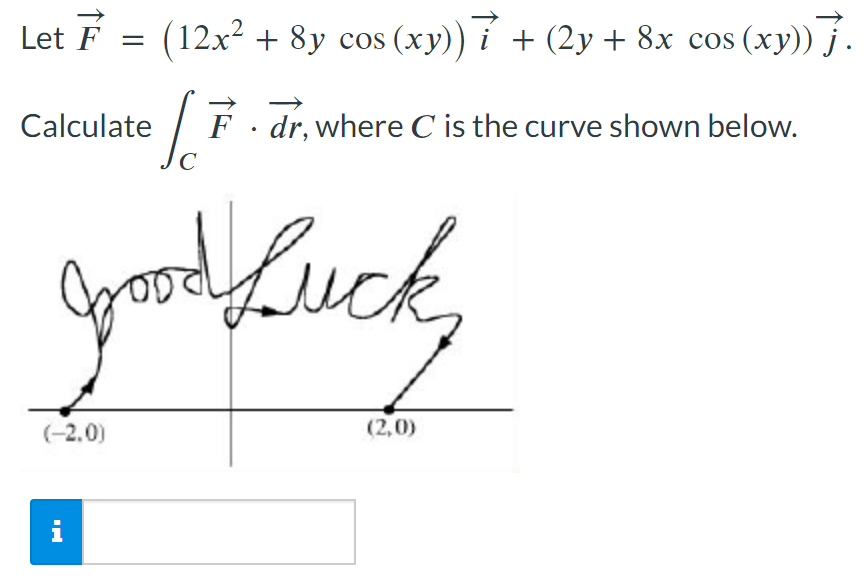 Solved Consider the two-dimensional vector field | Chegg.com