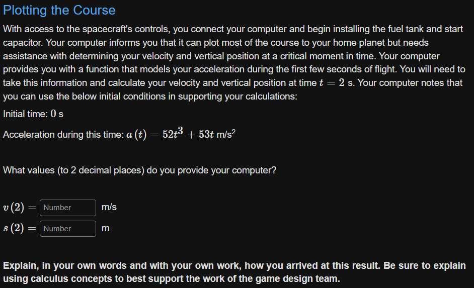 Solved With access to the spacecraft's controls, you connect | Chegg.com