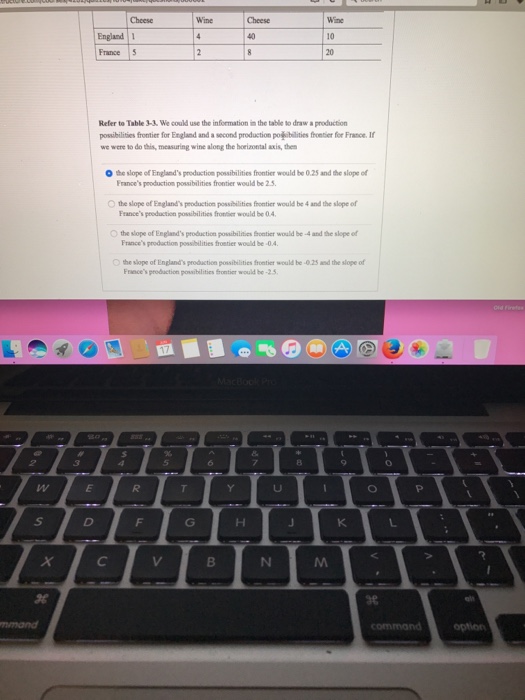Solved refer to table 3-3 we could use the information in | Chegg.com
