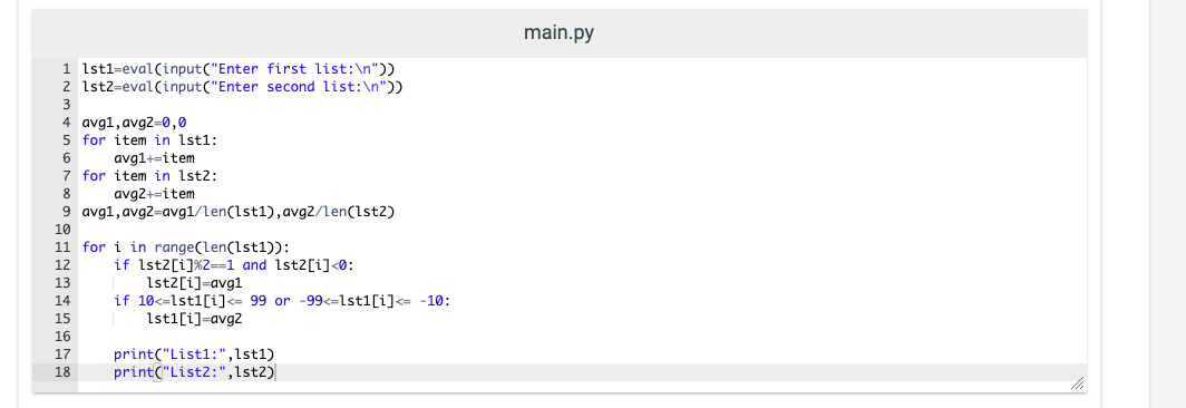 Solved 19.15 Homework5 P2 Write a program that will take two | Chegg.com