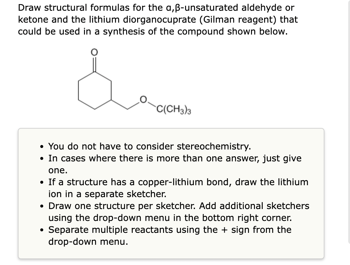 Solved Draw a structural formula for the major organic | Chegg.com