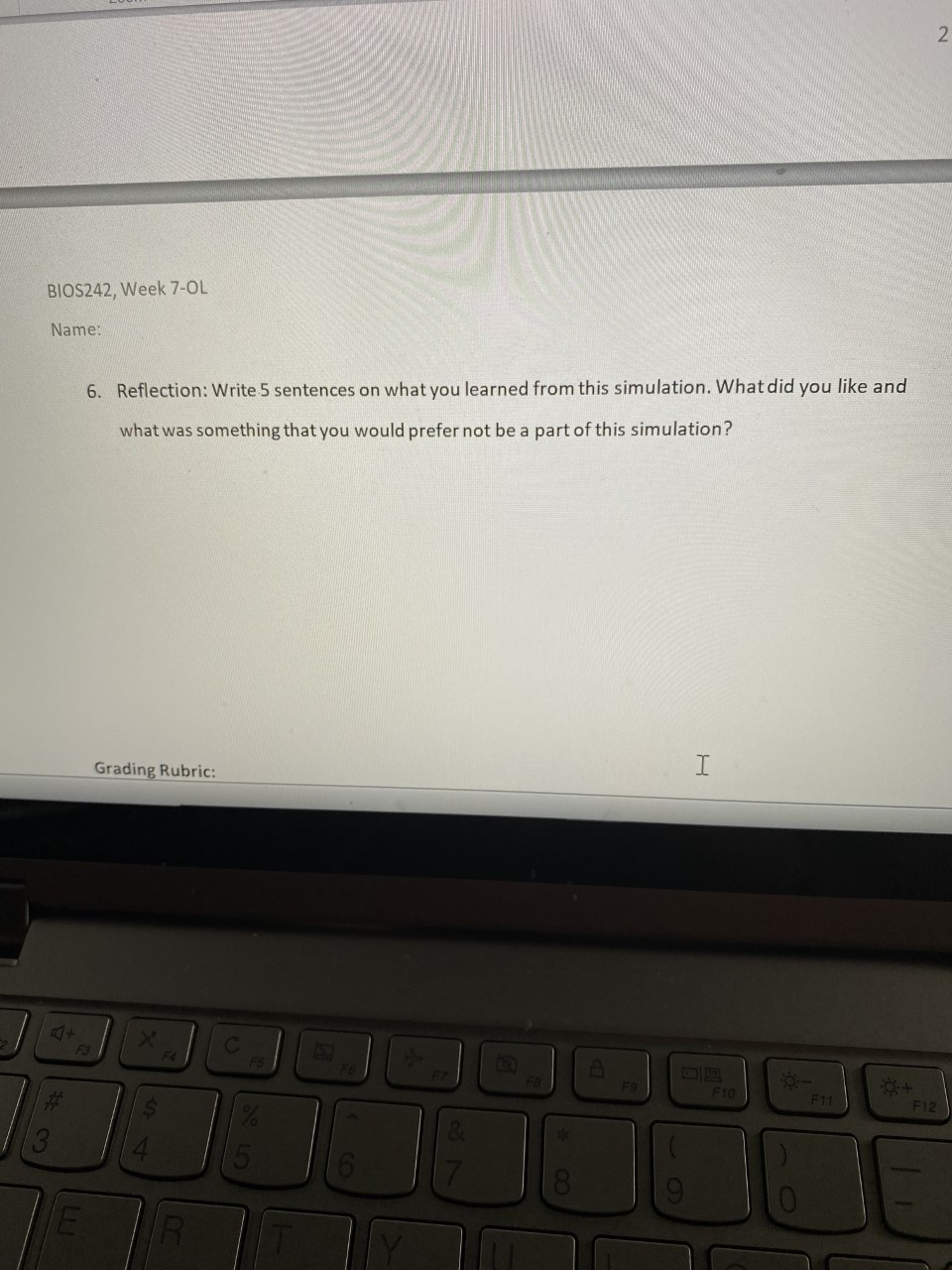 Solved Window Macros now Zoom Lab 7: Biosafety Learning | Chegg.com