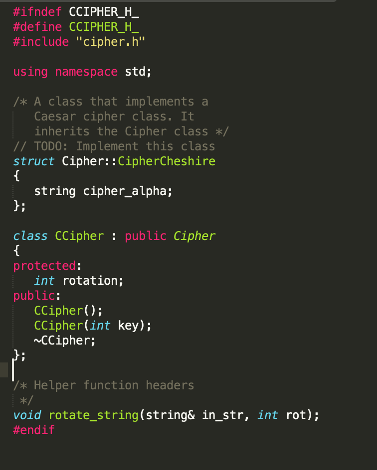 Solved Please help reviewing the following code for caesar | Chegg.com