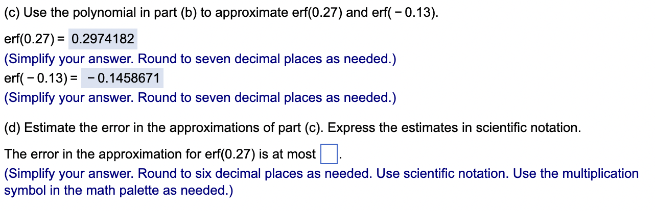 Solved An essential function in statistics and the study of | Chegg.com