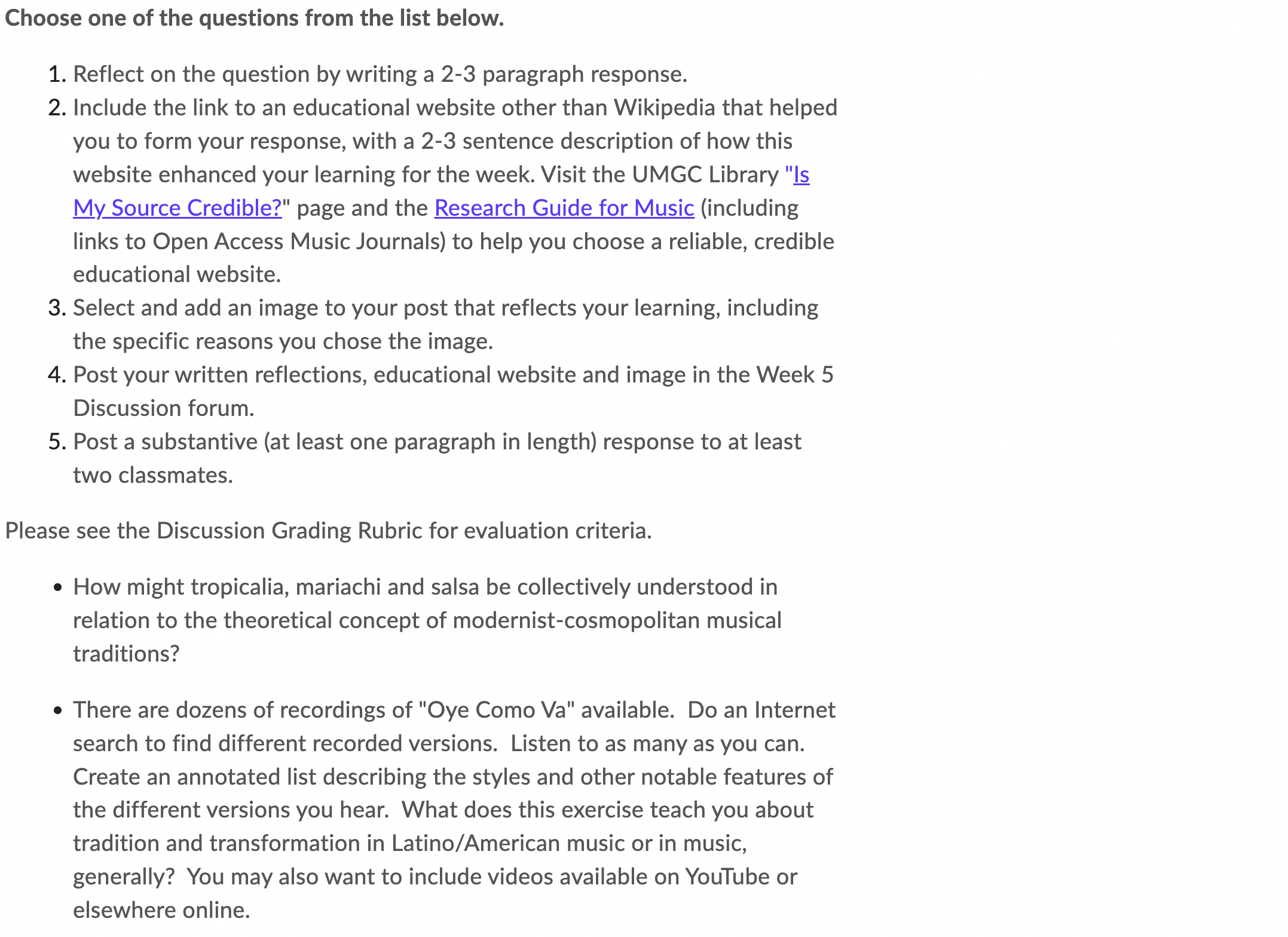 Solved Choose one of the questions from the list below. 1. | Chegg.com