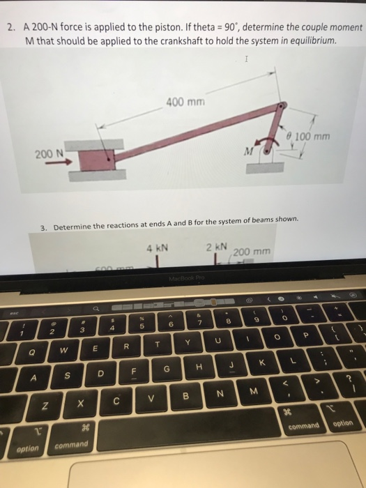 Solved 1. Determine the clamping force on the bolt and the | Chegg.com