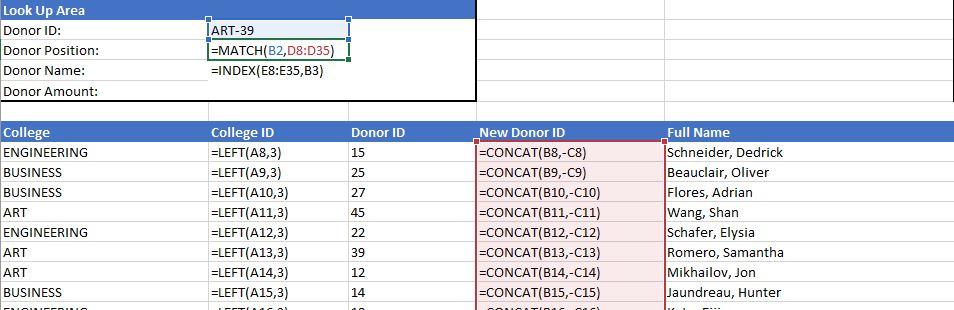Solved The top-left section of the spreadsheet is designed | Chegg.com