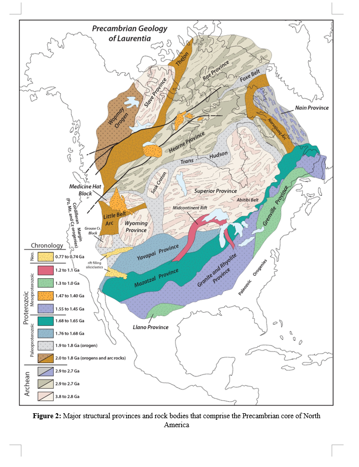 Solved Part A: The Canadian Shield Each of the major | Chegg.com