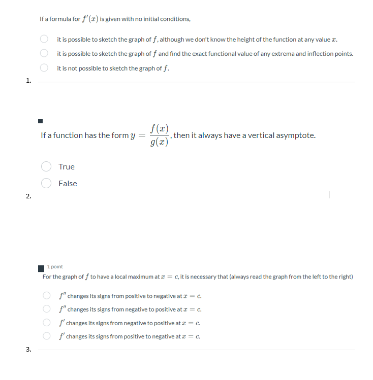 Solved If a formula for f' (2) is given with no initial | Chegg.com