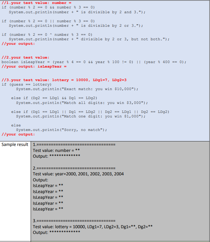 Solved Make a method for all three prompts and and have then | Chegg.com