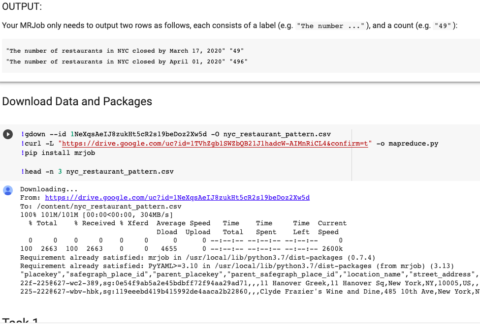 MapReduce and mrJob Homework Help! This homework | Chegg.com