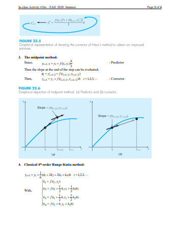 Solved Problem #3: The Ralston method is a second-order | Chegg.com