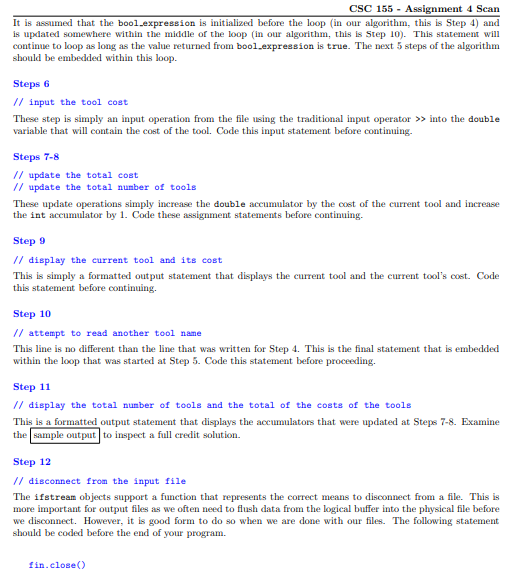Solved Repetition Using the End of File Condition Compile | Chegg.com