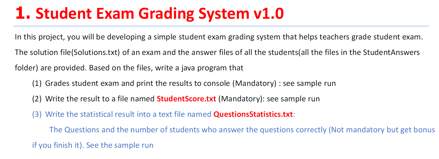 In this project, you will be developing a simple | Chegg.com