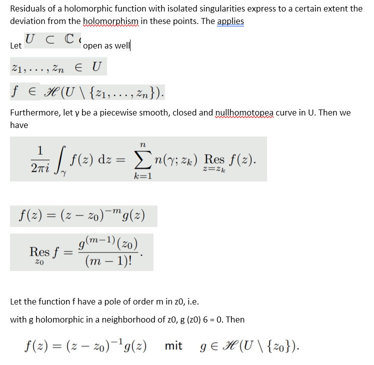 Solved Complex analysis Functional Theory Explain these | Chegg.com