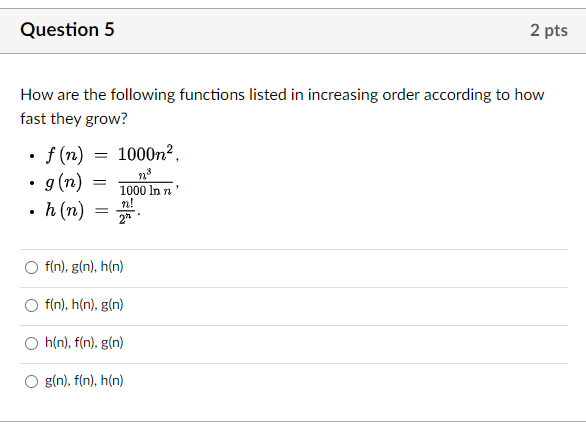 Solved How many times does the following algorithm execute | Chegg.com