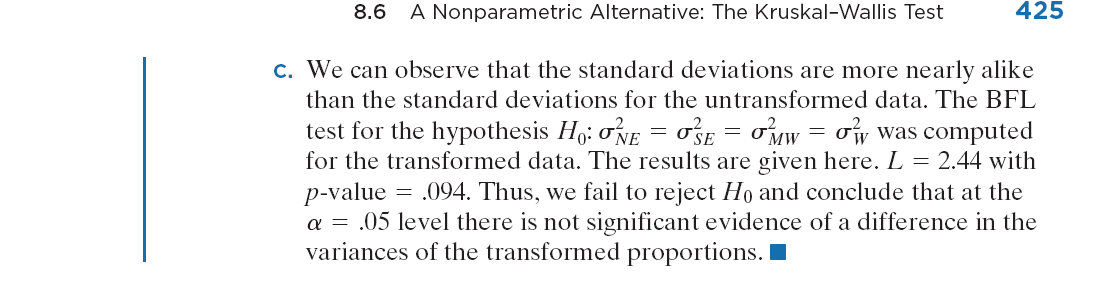 17 Refer to Example 8.6. a. Apply the AOV F test to | Chegg.com