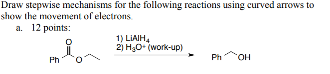 Solved Draw stepwise mechanisms for the following reactions | Chegg.com
