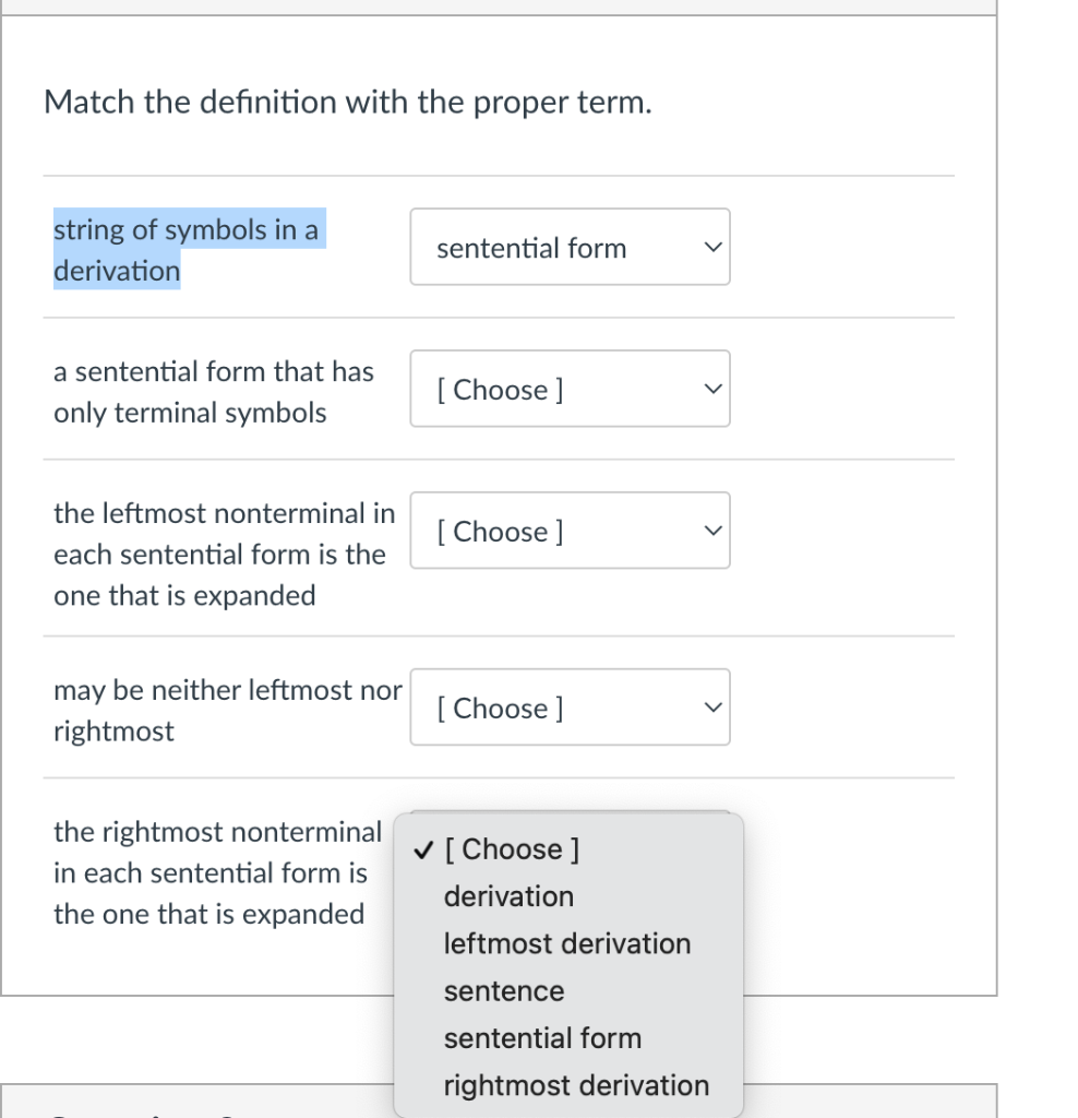 Solved Match the definition with the abbreviation. | Chegg.com