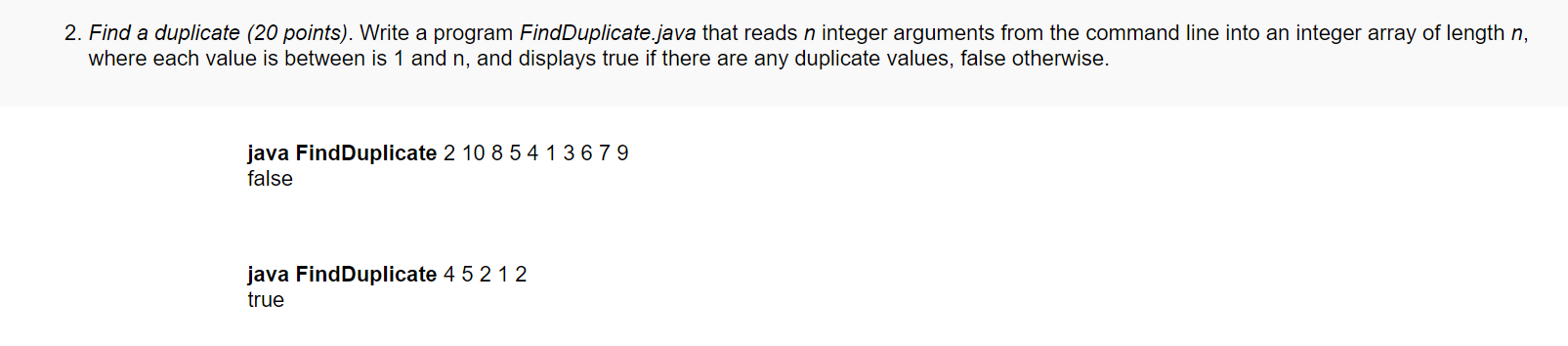 Solved Observe the following rules: DO NOT use System.exit() | Chegg.com
