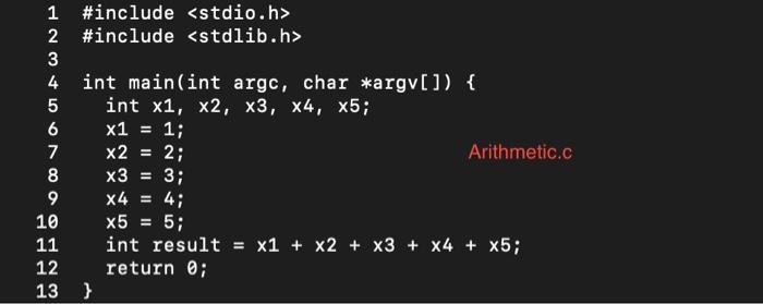 NEED TO CONVERT ASSEMBLY TO C CODE. PLEASE HELP The | Chegg.com