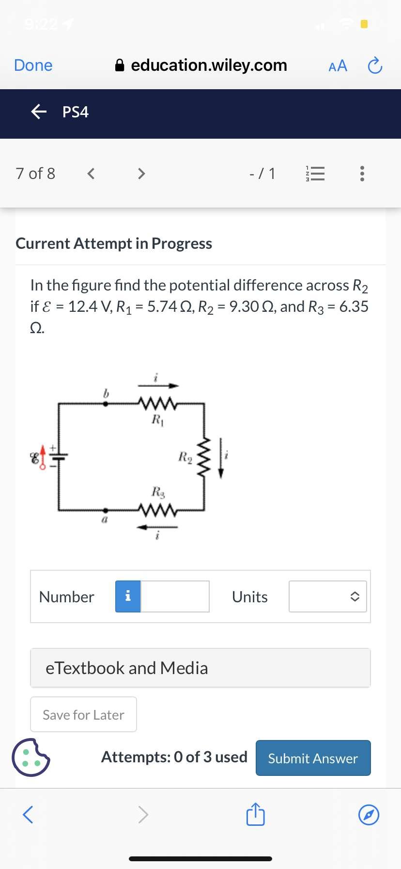 Solved In the figure find the potential difference across R2 | Chegg.com