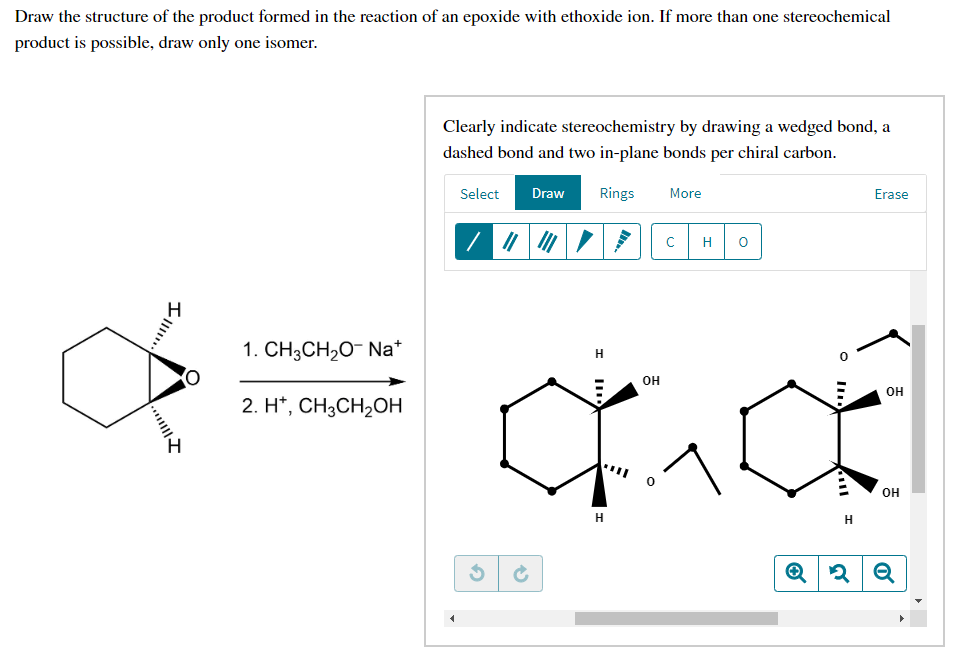 Solved Draw the structure of the product formed in the | Chegg.com