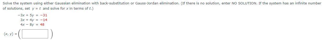 Solved Graph the system of linear equations. 4x + y = 4 x - | Chegg.com