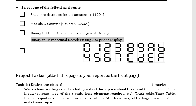 Solved Select one of the following circuits: Sequence | Chegg.com