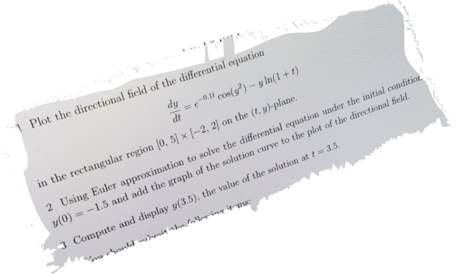 1Plot th e directional field of the differential | Chegg.com