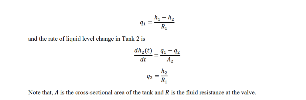 Solved A LIQUID LEVEL CONTROL OF TANK SYSTEM One of common | Chegg.com