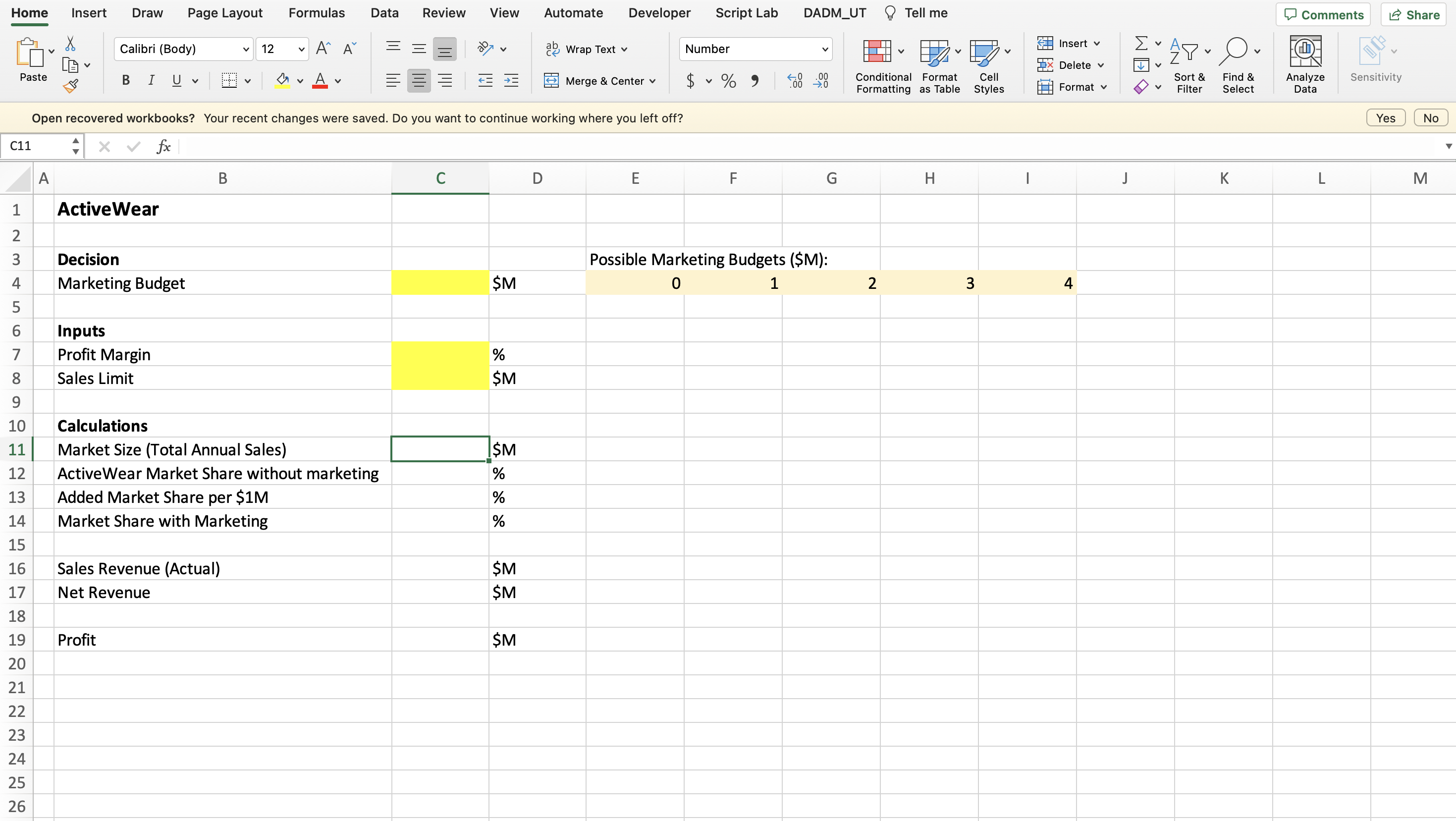 Solved Home Insert Draw Page Layout Formulas Data Review | Chegg.com