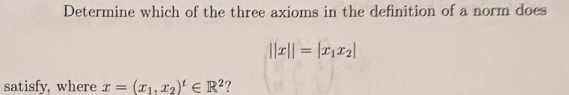 Solved This is an Advanced Linear Algebra | Chegg.com