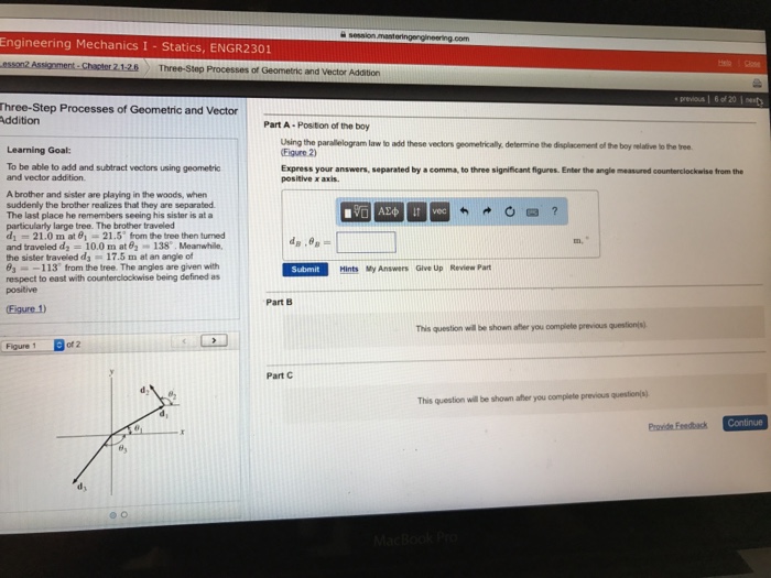 Solved Three-Step Processes of Geometric and Vector | Chegg.com