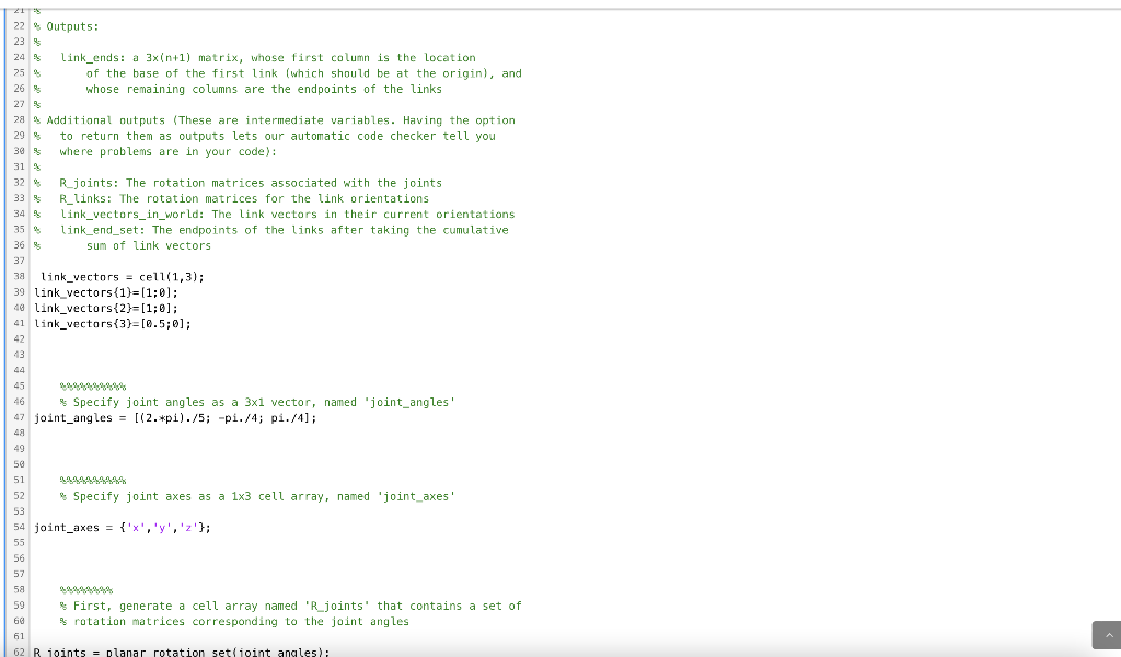 Solved Use the vector and rotation functions you created | Chegg.com