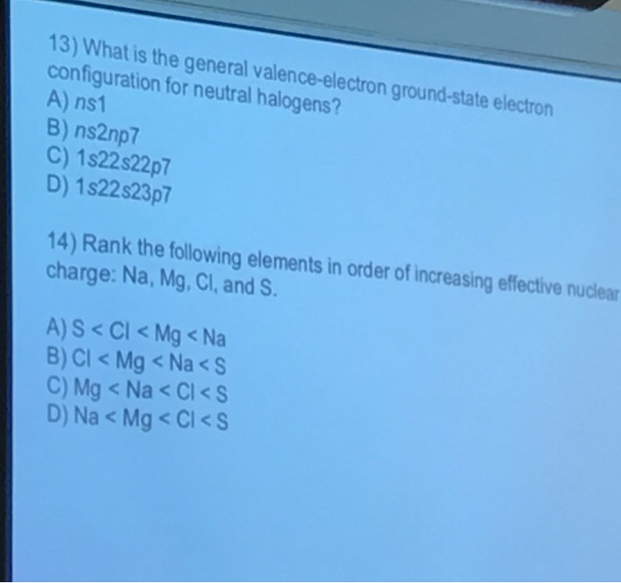 Solved 10) If the quantum number ms had possible values | Chegg.com