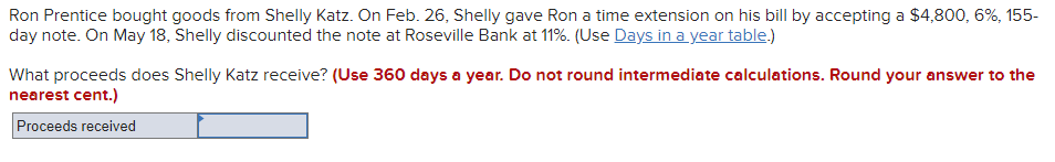 Solved Ron Prentice bought goods from Shelly Katz. On Feb. | Chegg.com Solved Ron Prentice bought goods from Shelly Katz. On Feb. | Chegg.com