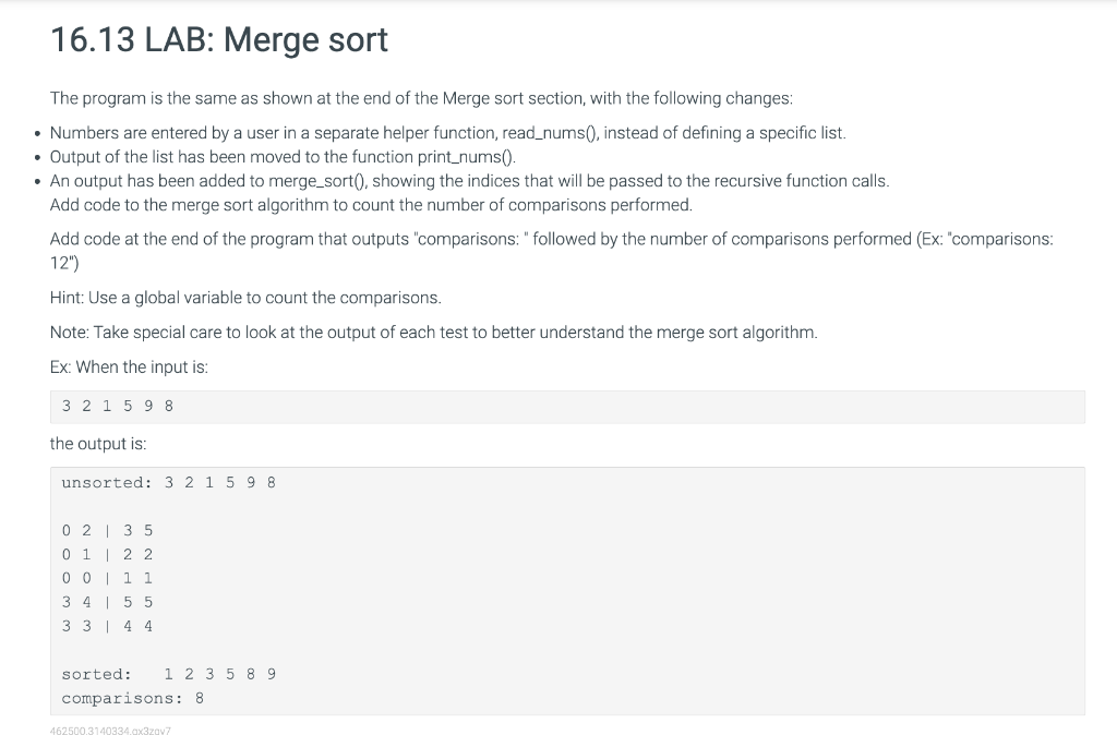 Solved # Read integers into a list and return the list. def | Chegg.com