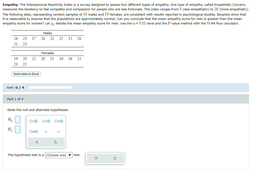 Solved Empathy: The Interpersonal Reactivity Index is a | Chegg.com