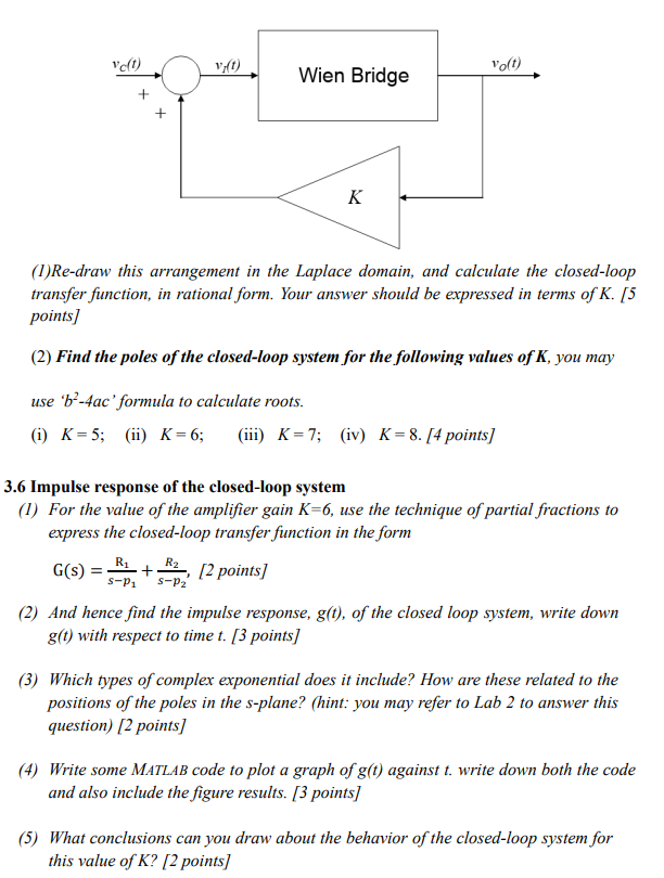 Solved 3 Laplace transform 3.1 Compute the Laplace transform | Chegg.com