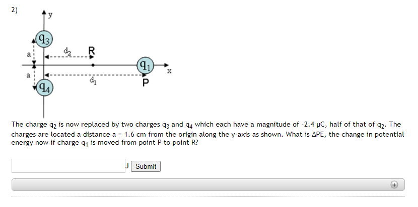 Solved A point charge q2=−4.8μC is fixed at the origin of a | Chegg.com
