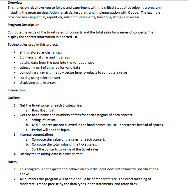 Overview This hands-on lab allows you to follow and | Chegg.com