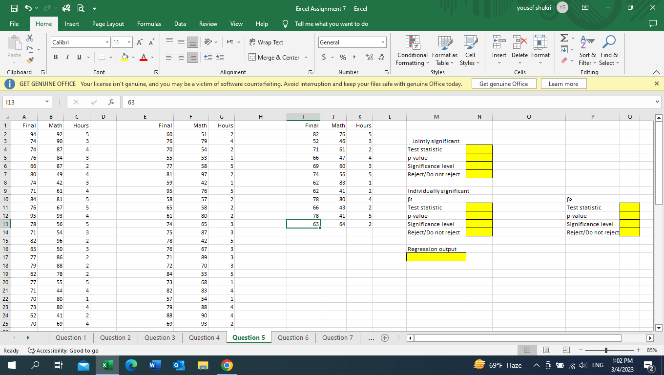 Solved Question 5. On the first day of class, an | Chegg.com