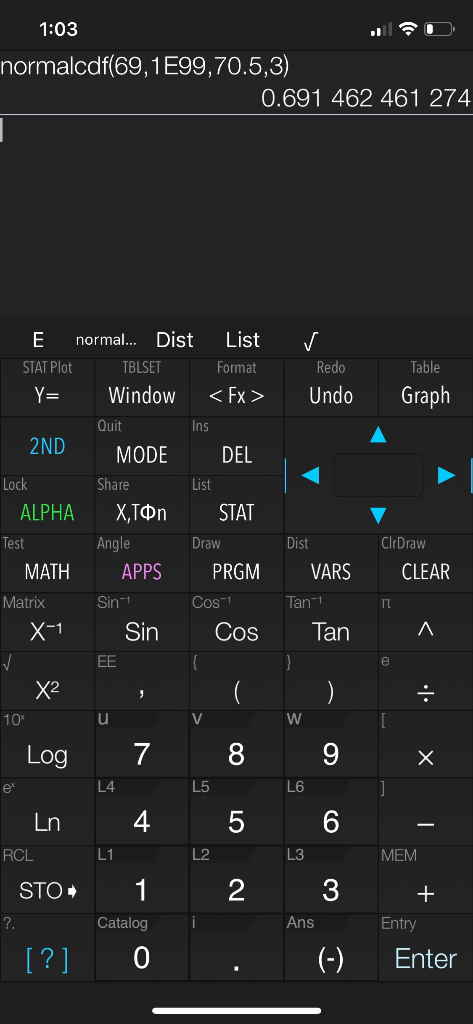 Solved Why is my calculator giving me two different answers? | Chegg.com