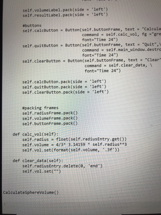 Solved volumeofsphere (2) - Notepad File Edit Format View | Chegg.com