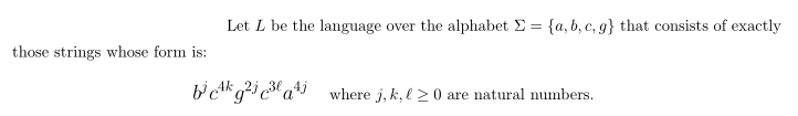 Solved Use pumping lemma theory to prove this string is not | Chegg.com