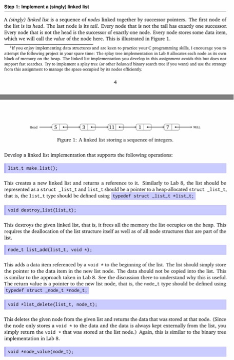 (Q2) Structs, unions, and dynamic memory management | Chegg.com