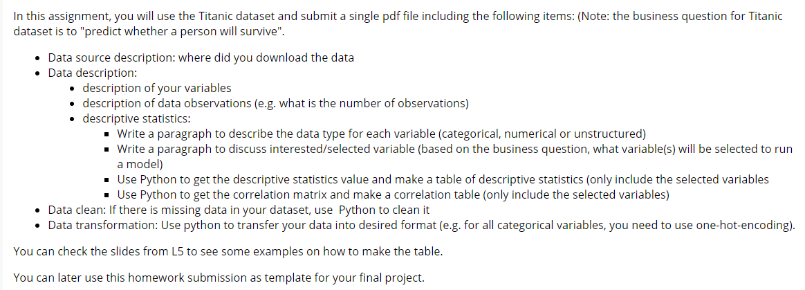Solved his is a data science question , Dataset on | Chegg.com